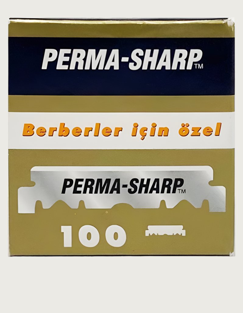 Gillette Perma Sharp Single Edge Razor Blades — New England Shaving Company